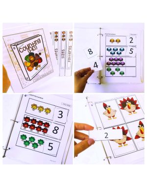 Turkeys Binder- Binder Basics Work System » Autism Adventures