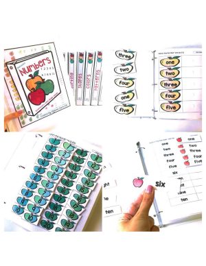 Apples Binder- Independent Work Binder System » Autism Adventures