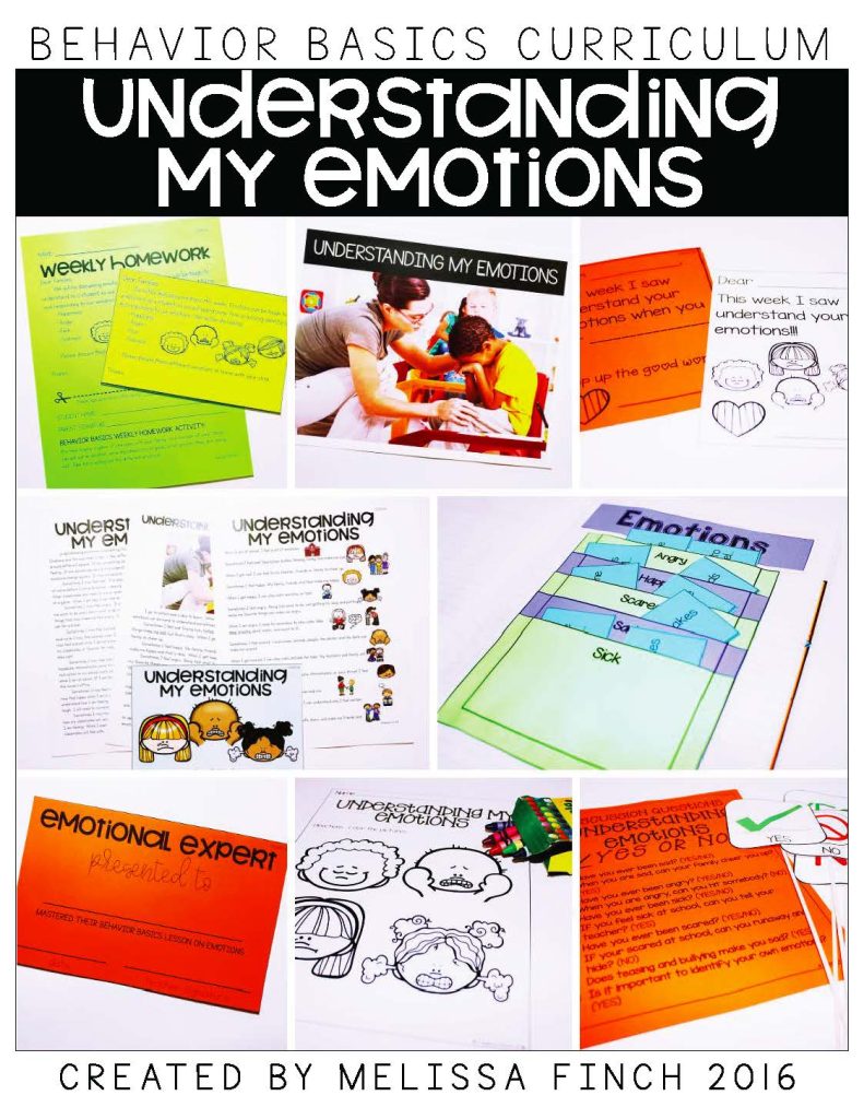 Understanding My Emotions- Behavior Basics Program for Special ...