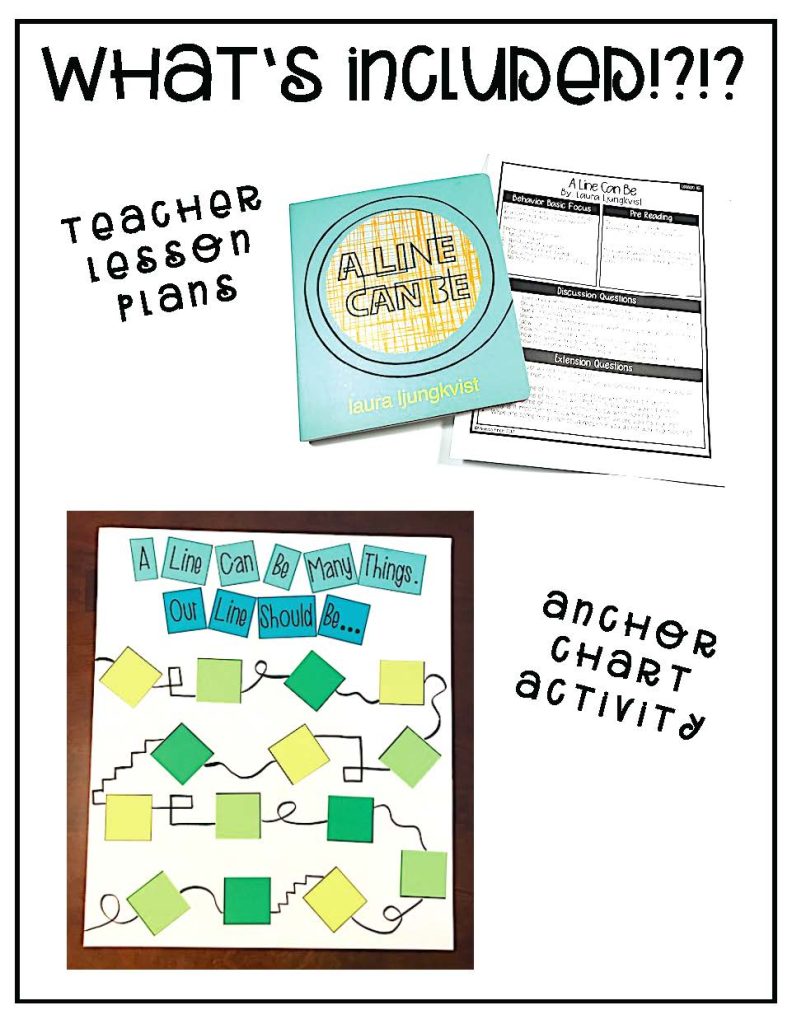 A Line Can Be- Behavior Basics Book Club » Autism Adventures