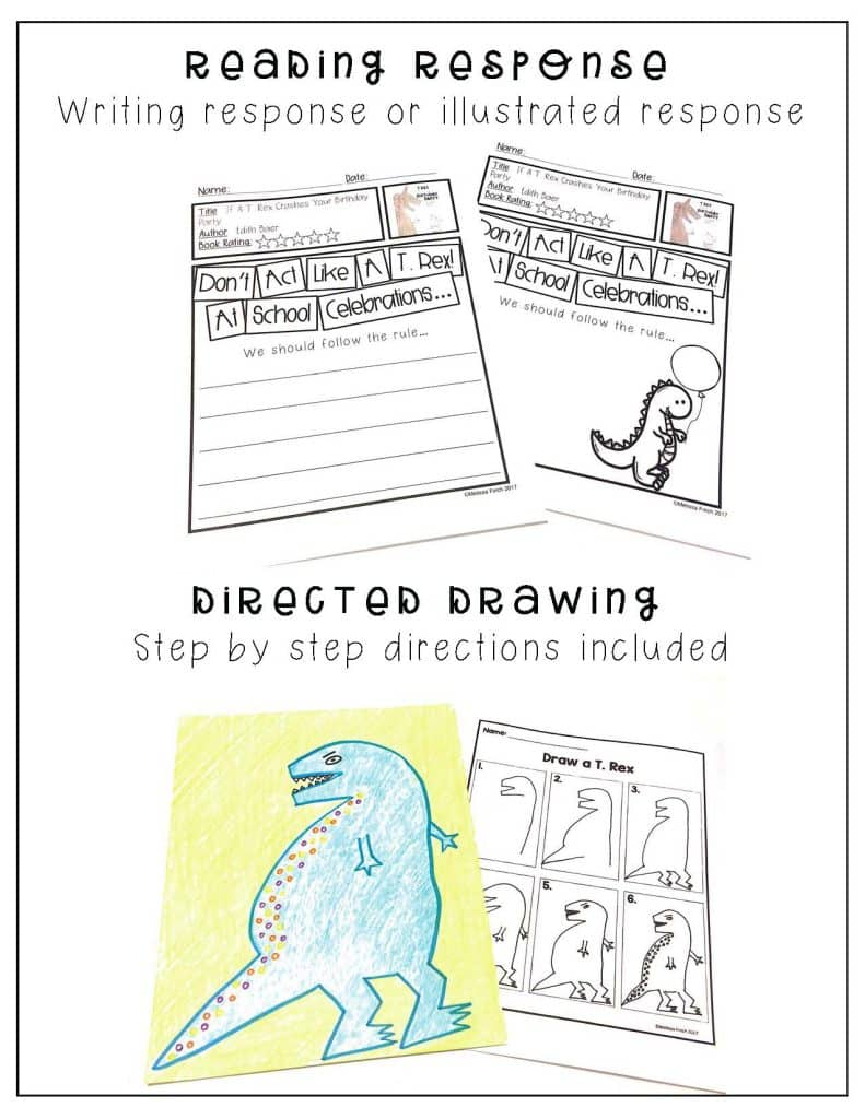 If A T. Rex Crashes Your Birthday Party- Behavior Basics Book Club ...