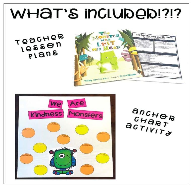 The Monster Who Lost His Mean- Behavior Basics Book Club - Autism ...