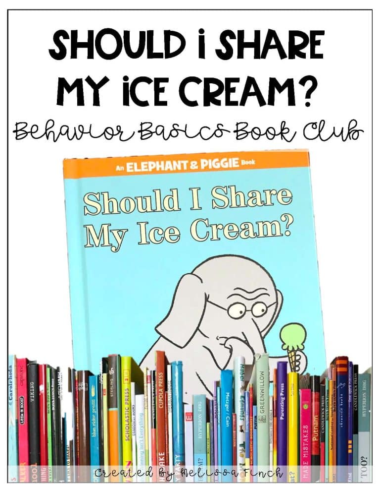 Should I Share My Ice Cream- Behavior Basics Book Club - Autism Adventures