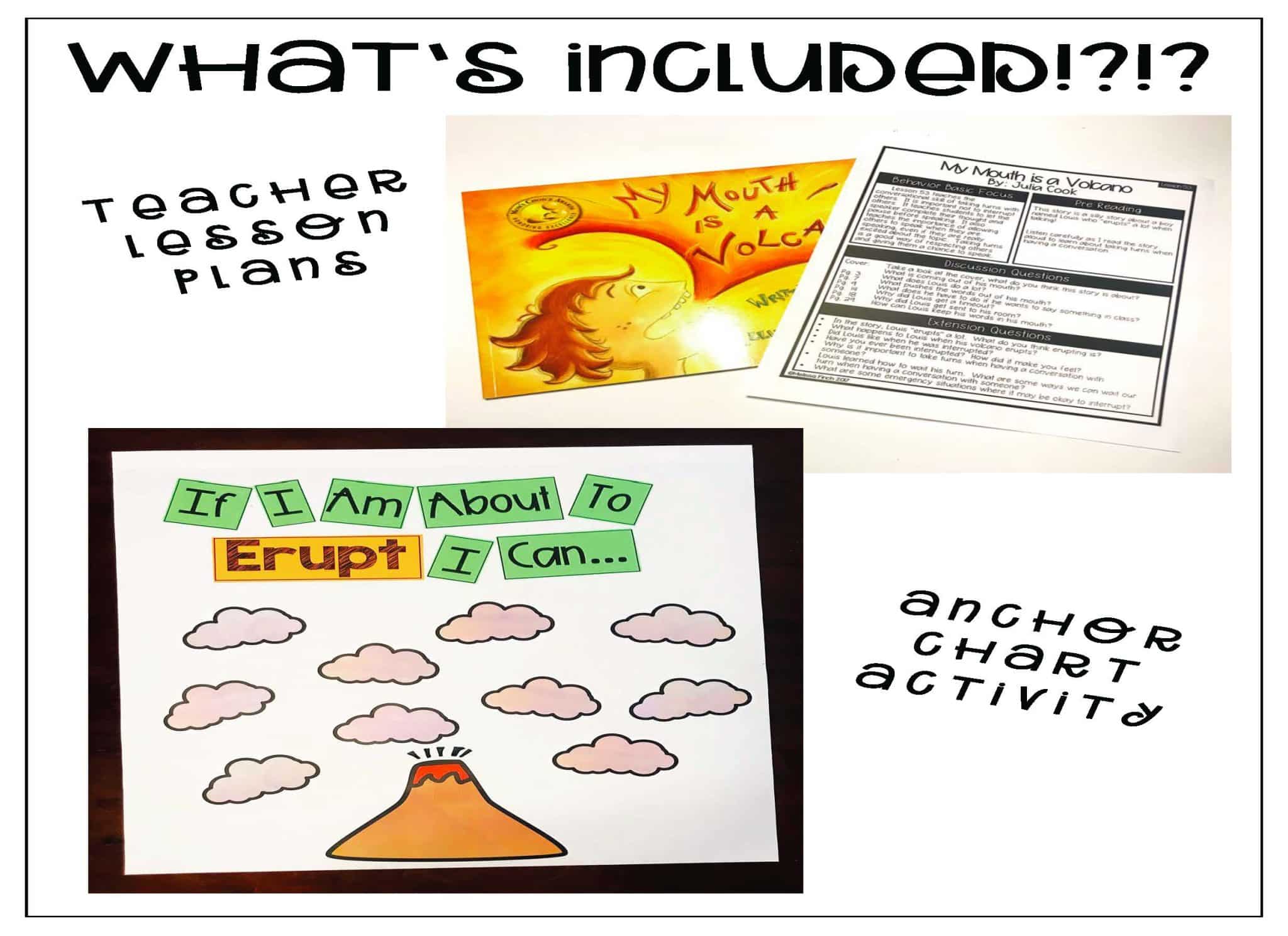 My Mouth Is A Volcano- Behavior Basics Book Club » Autism Adventures