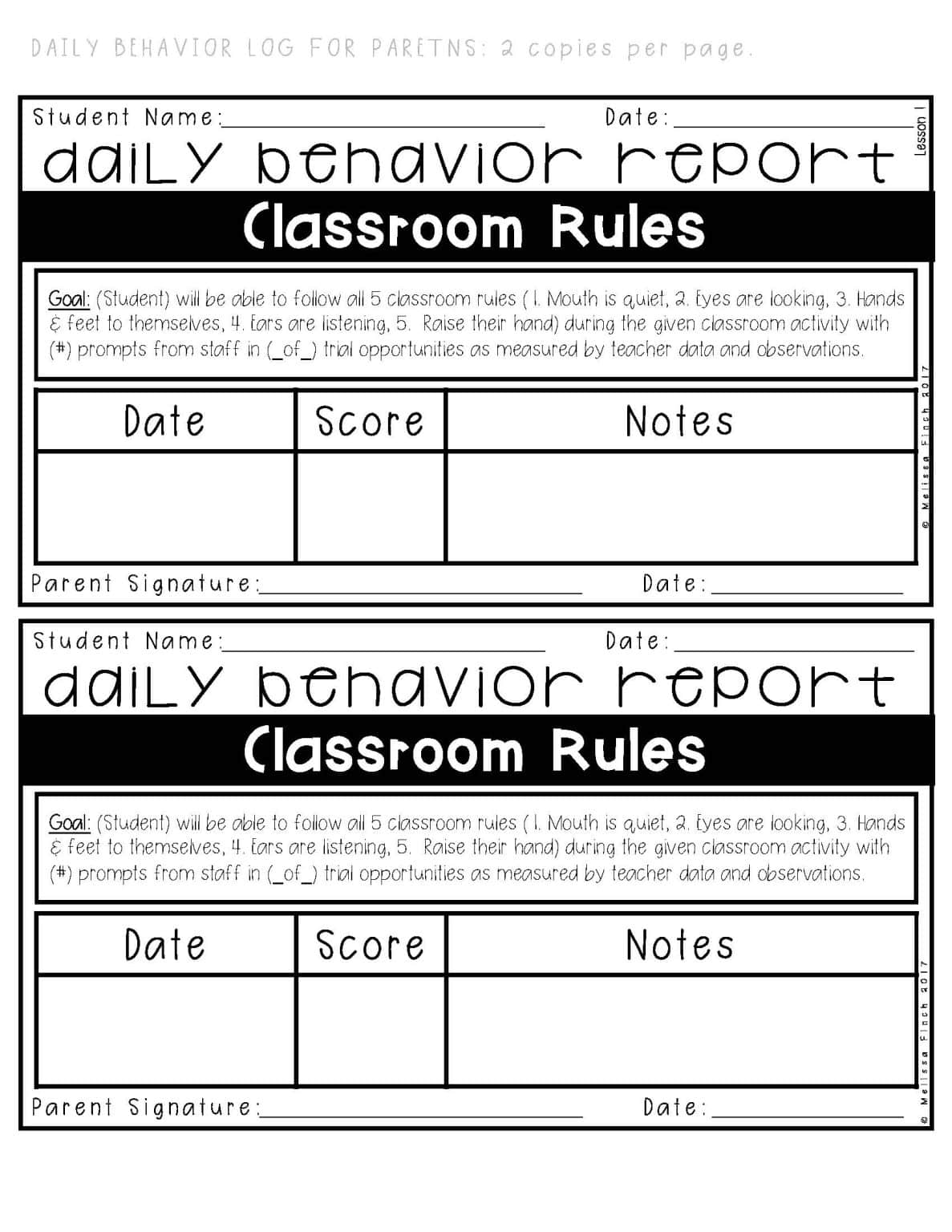 Raising My Hand- Behavior Basics Data » Autism Adventures