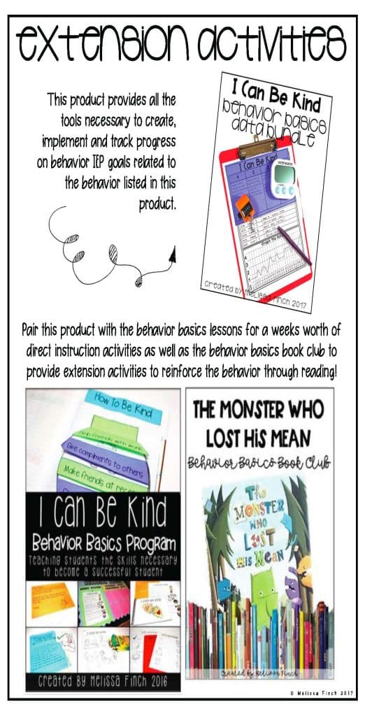 I Can Be Kind- Behavior Basics Data » Autism Adventures