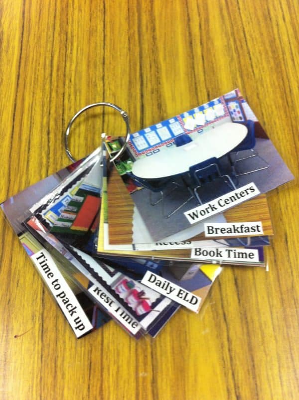 Visual Schedules in a Special Education Classroom » Autism Adventures