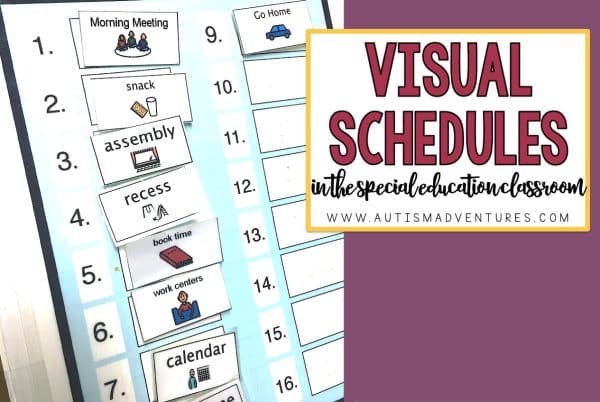The Best Visual Supports for a Special Education Classroom » Autism ...