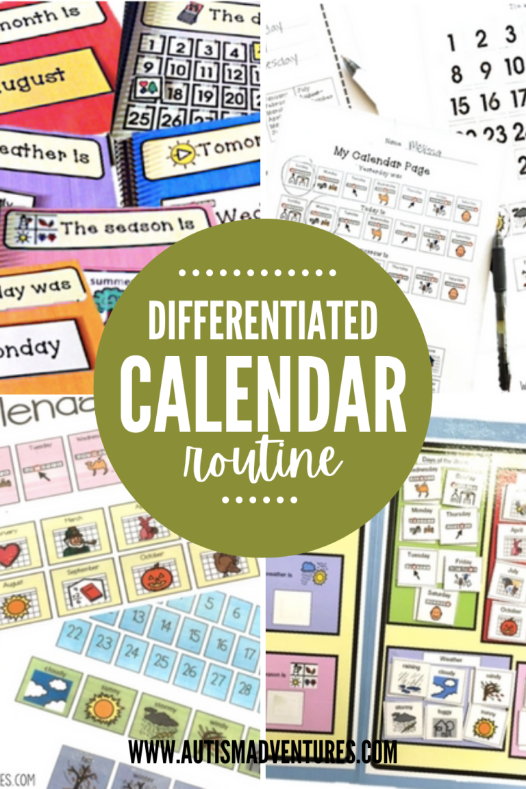 Calendar Routine in a Special Education Classroom » Autism Adventures