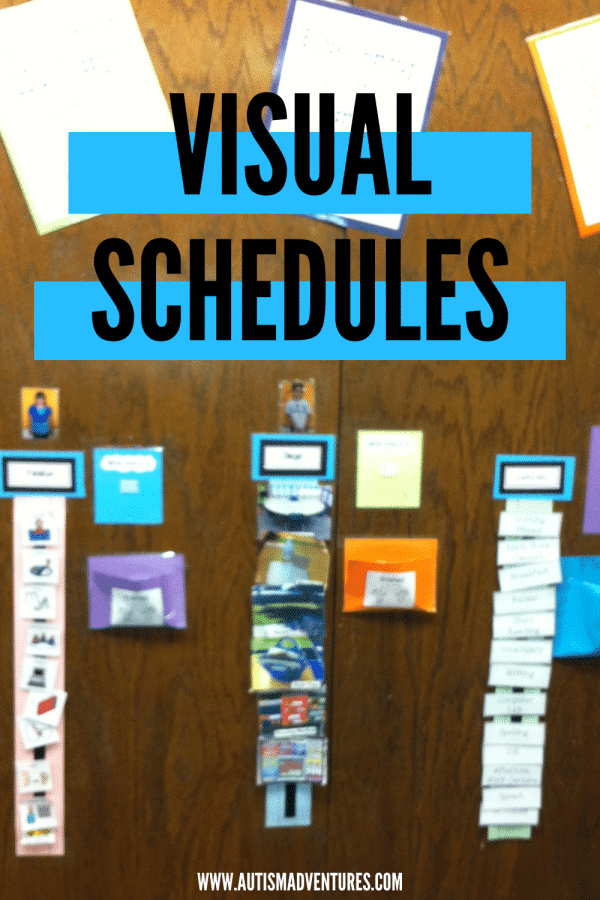 Visual Schedules in a Special Education Classroom » Autism Adventures